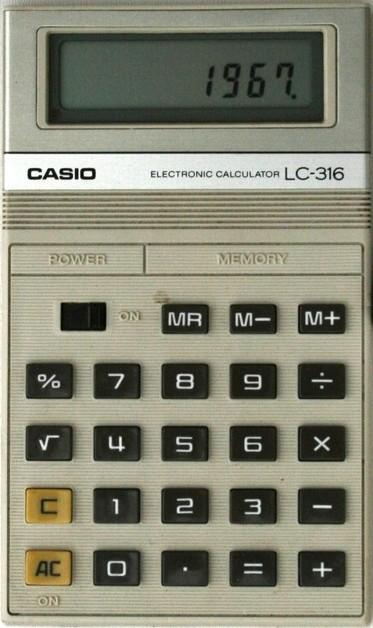 Casio - La série des LC portraits - - Calculatrice LCD - Casio La série ...