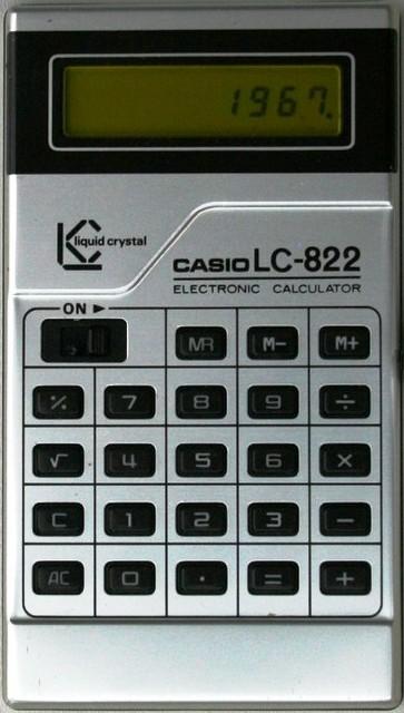 Casio - LC-822 - - Calculatrice LCD - Casio LC822 - Casio.ledudu.com ...